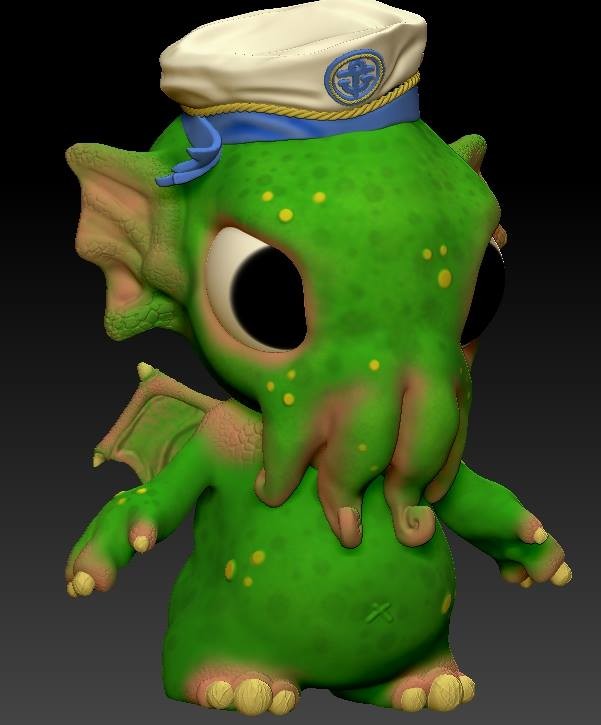 ArtStation - Baby Cthulhu