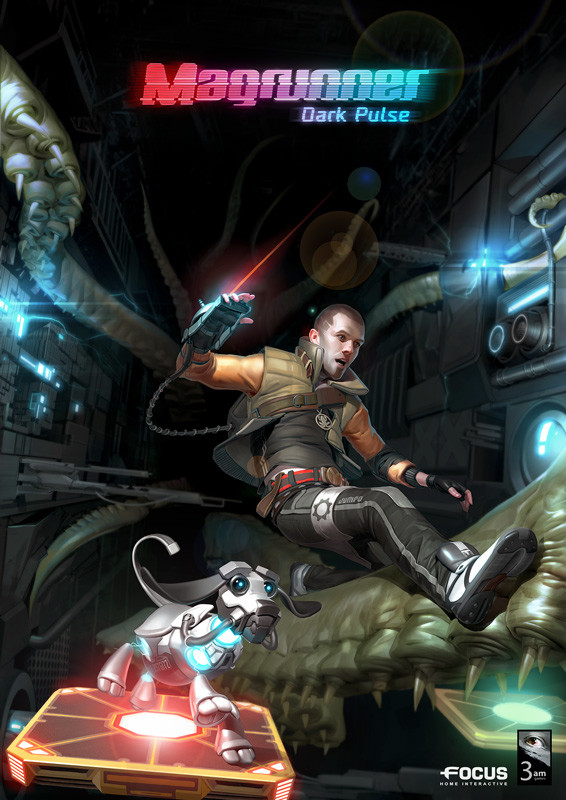 ArtStation - Magrunner poster (with early version)