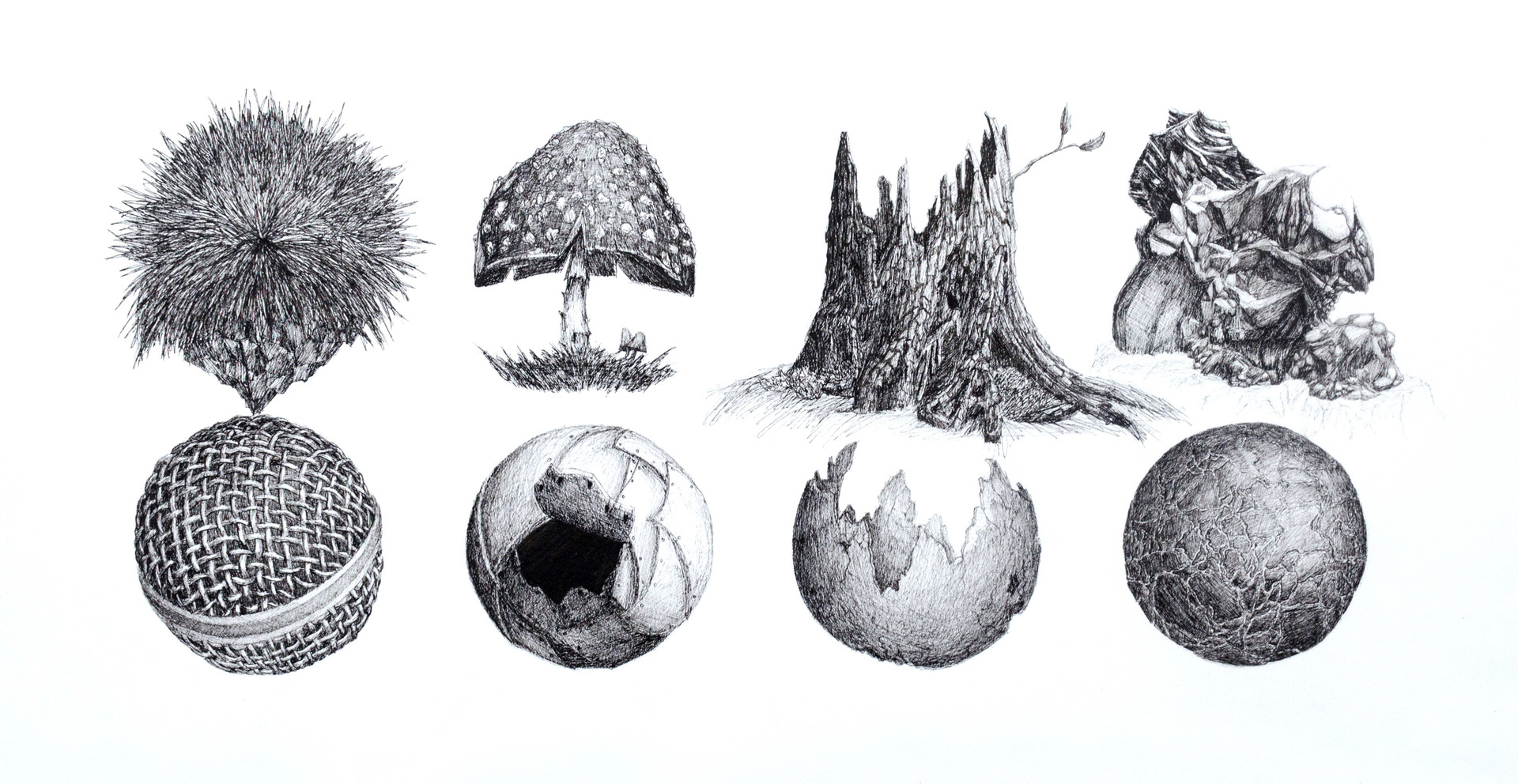 ArtStation - Traditional Texture Study