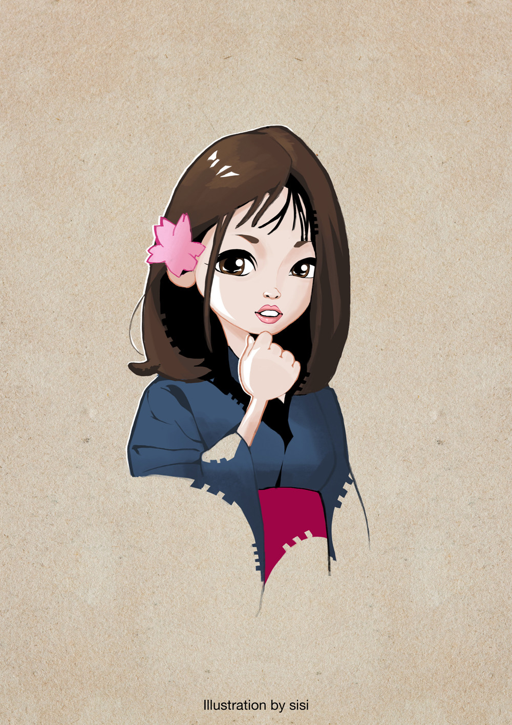 ArtStation - Japanese girl