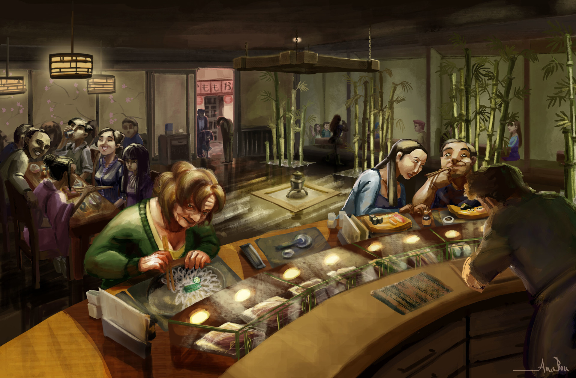 ArtStation - Japanese Restaurant