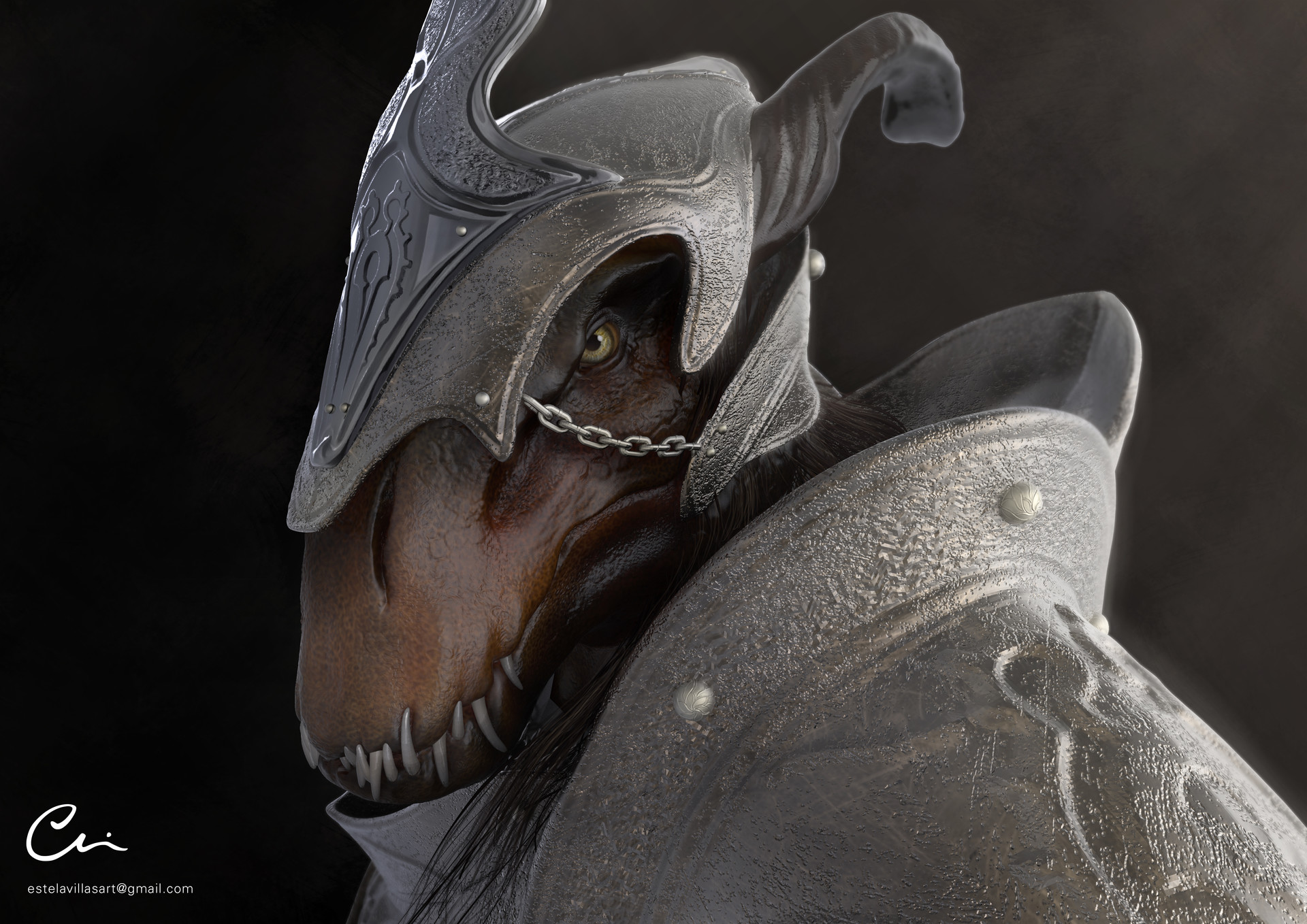 ArtStation - Lizard Warrior - Character Design