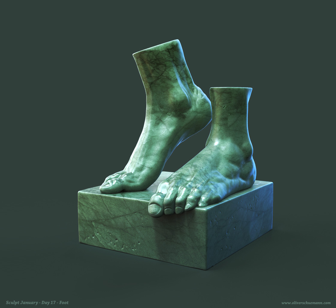 ArtStation - Foot Study