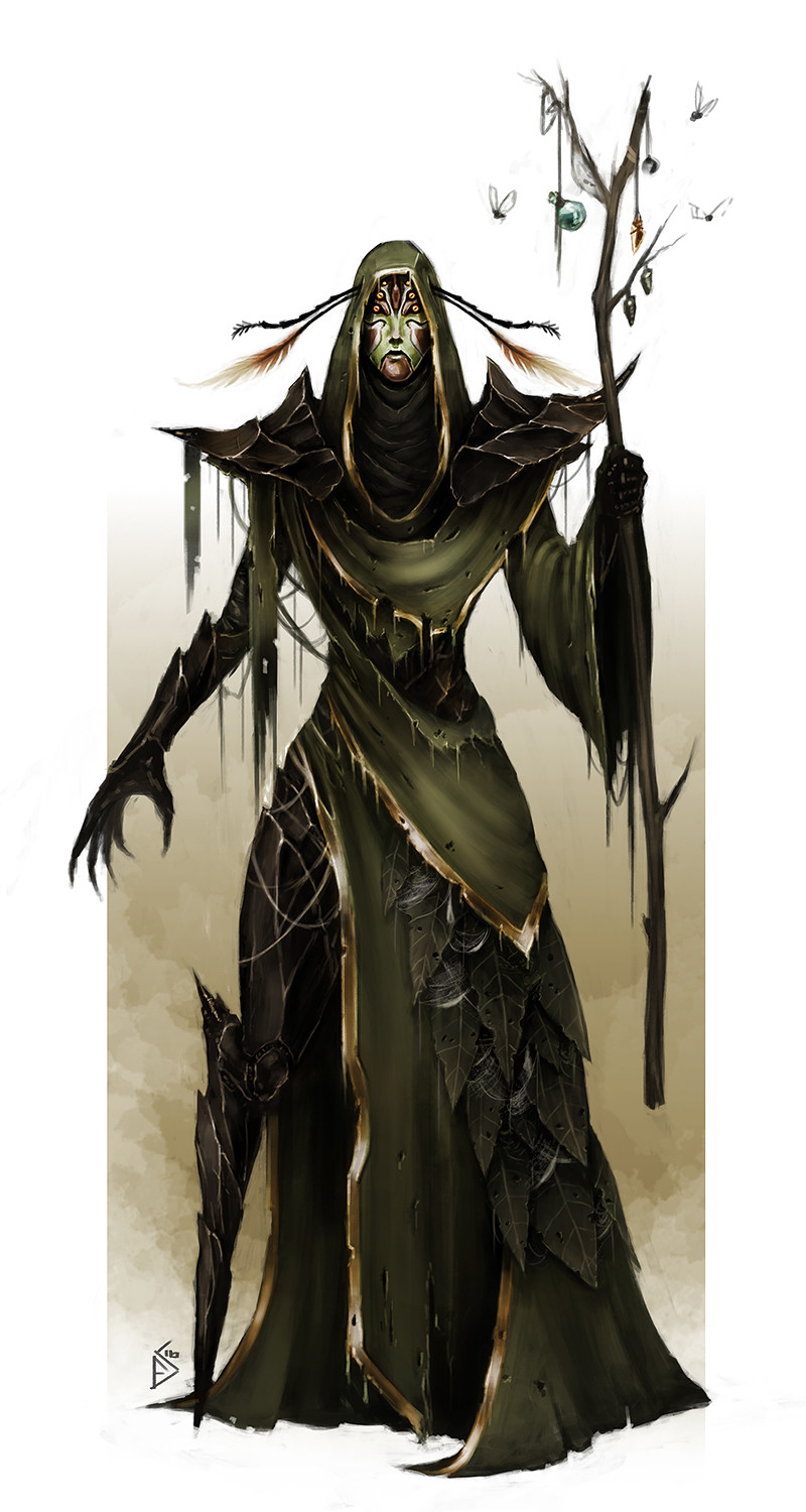 ArtStation - Insect Witch