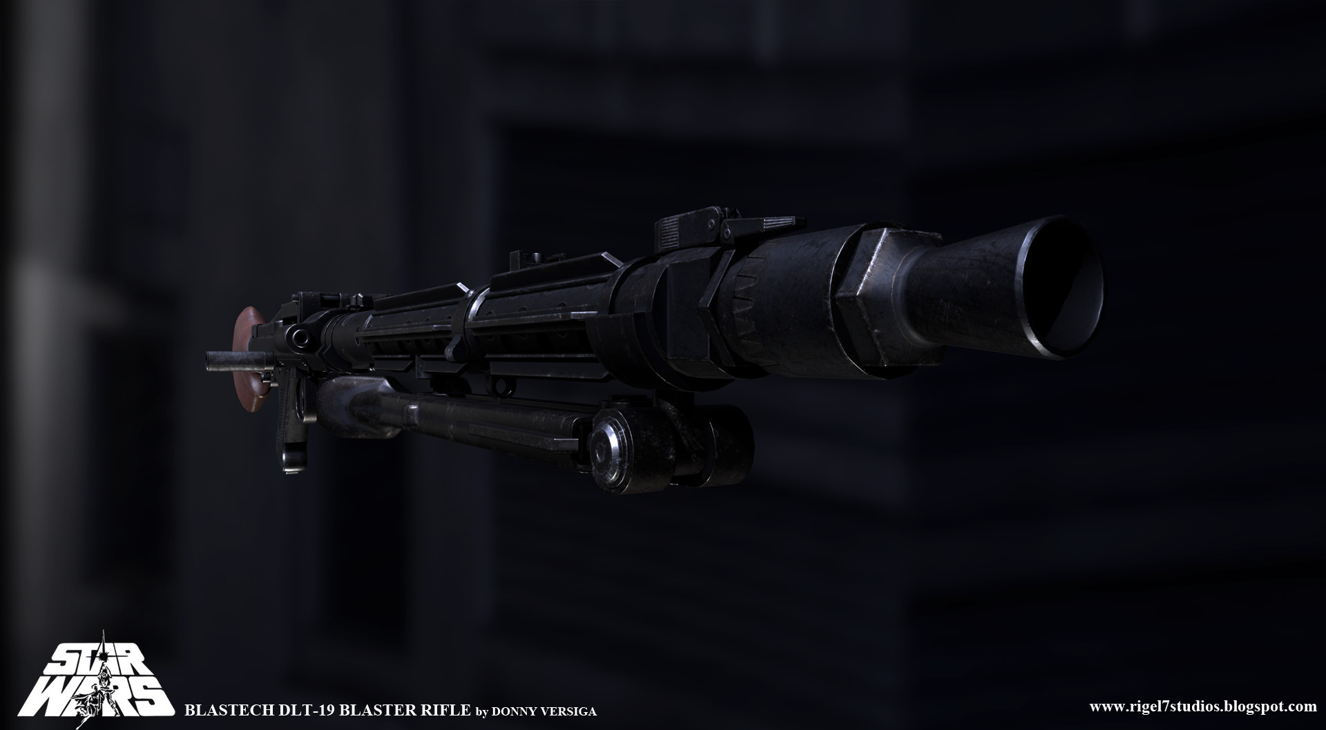 Donny Versiga - Star Wars DLT-19 Blaster Rifle