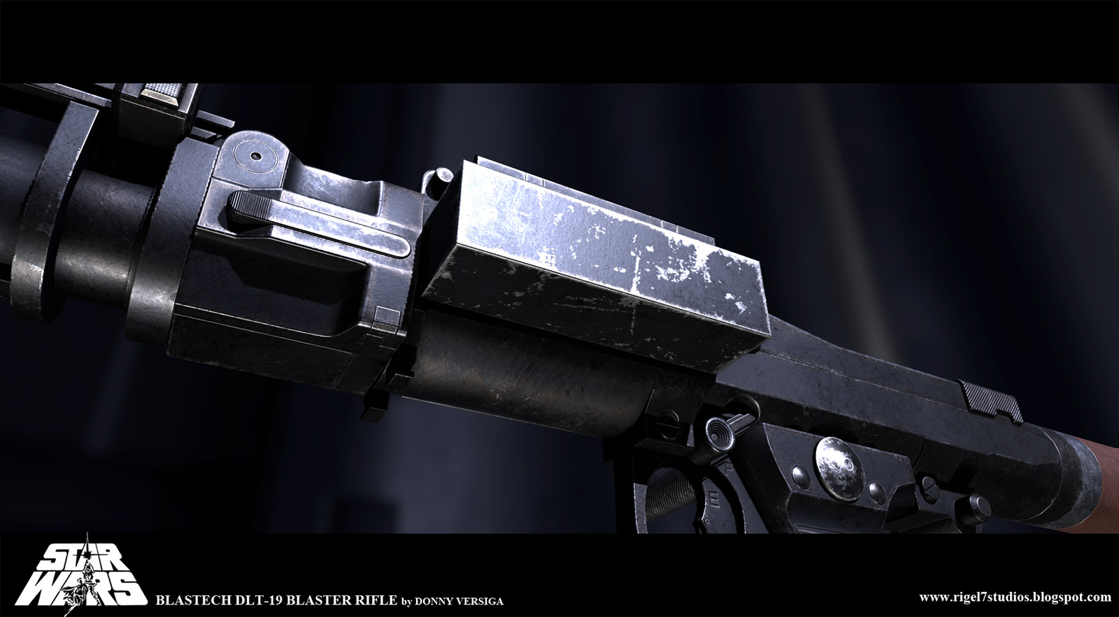 Donny Versiga - Star Wars DLT-19 Blaster Rifle
