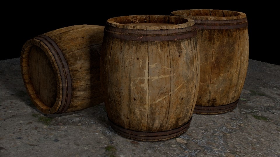 ArtStation - Barrel Material