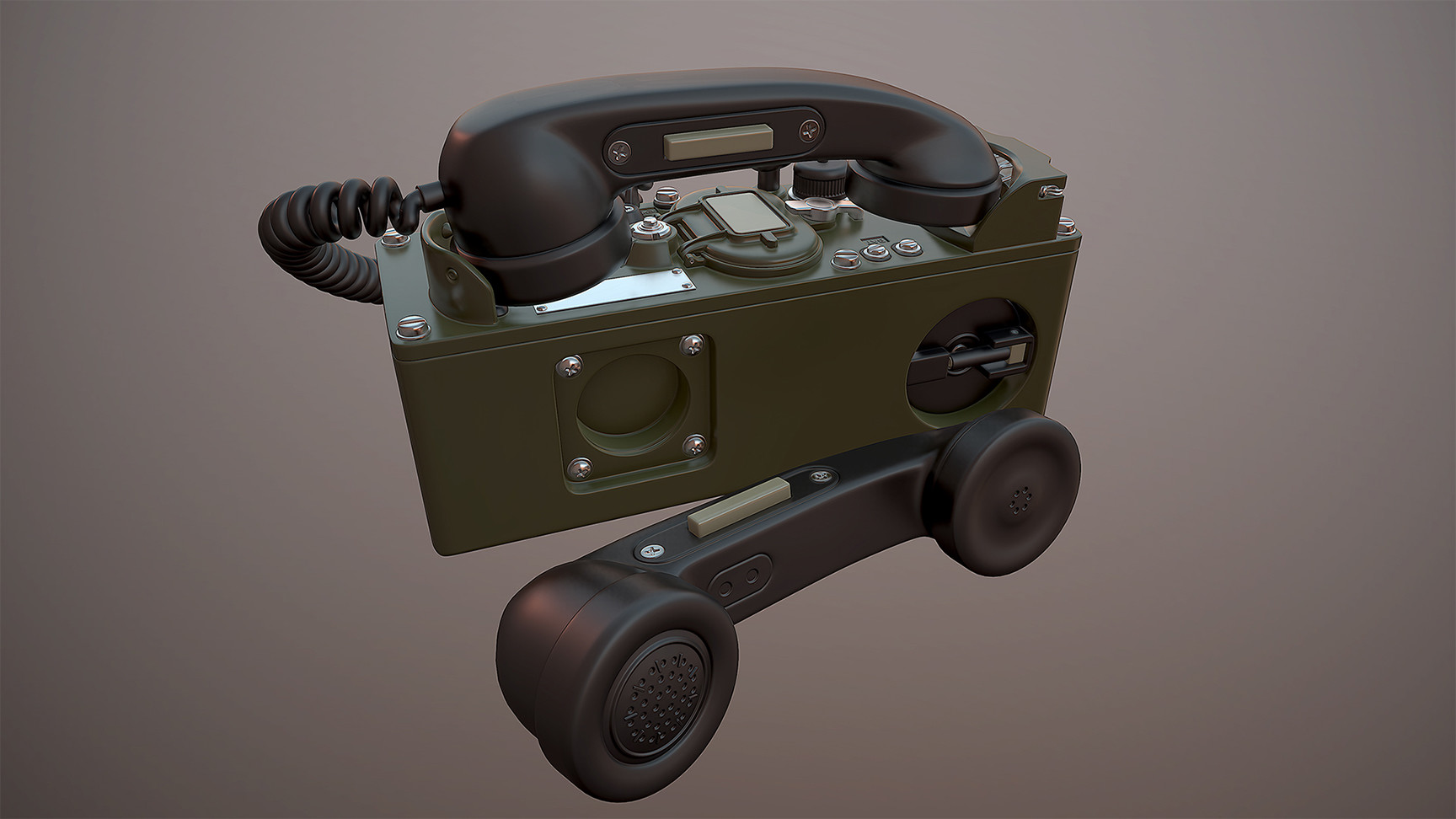 ArtStation - Field Telephone