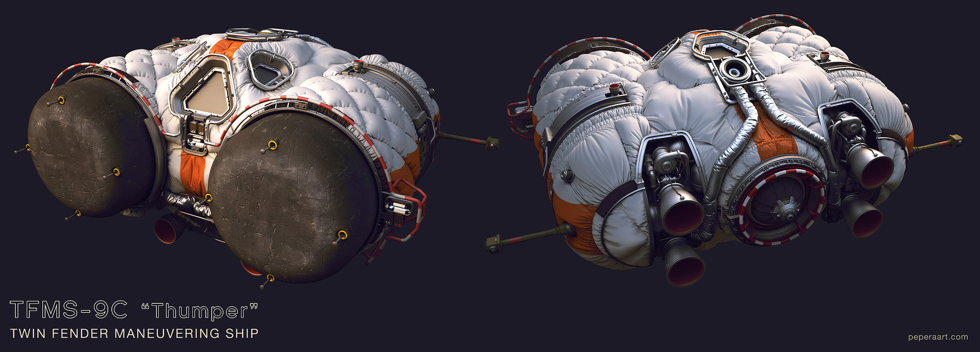 ArtStation - TFMS-9C "Thumper"