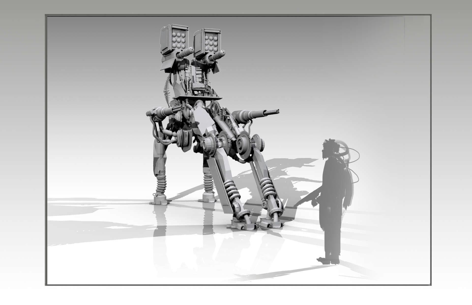 ArtStation - mech walker