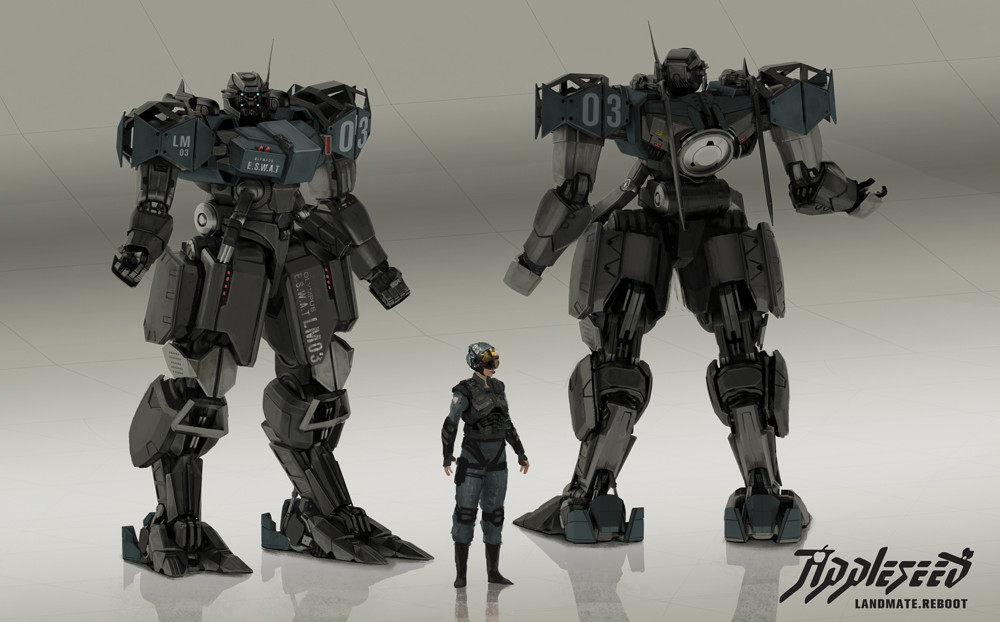 ArtStation - Appleseed - Landmate