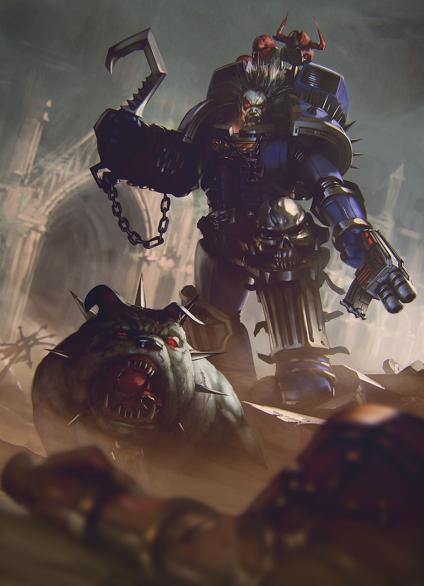 ArtStation - Lobo Space Marine
