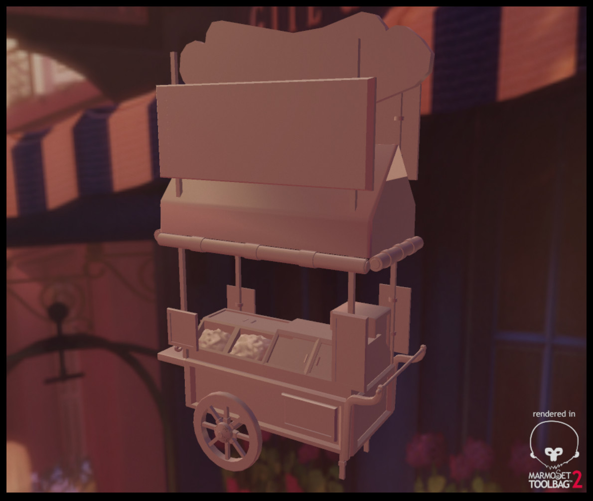 ArtStation - Bioshock Infinite Hot Dog Stand