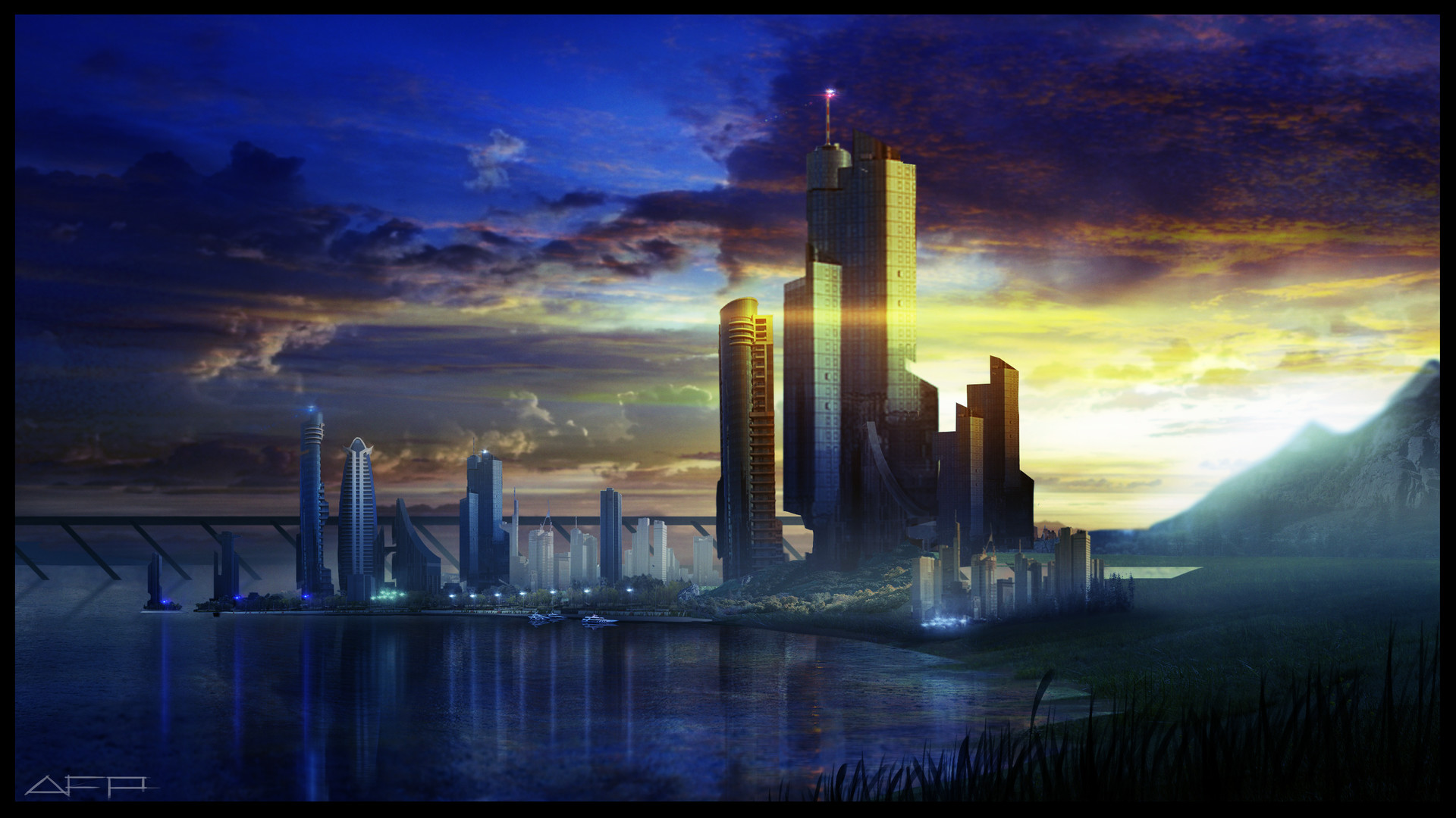 ArtStation - Sky Line