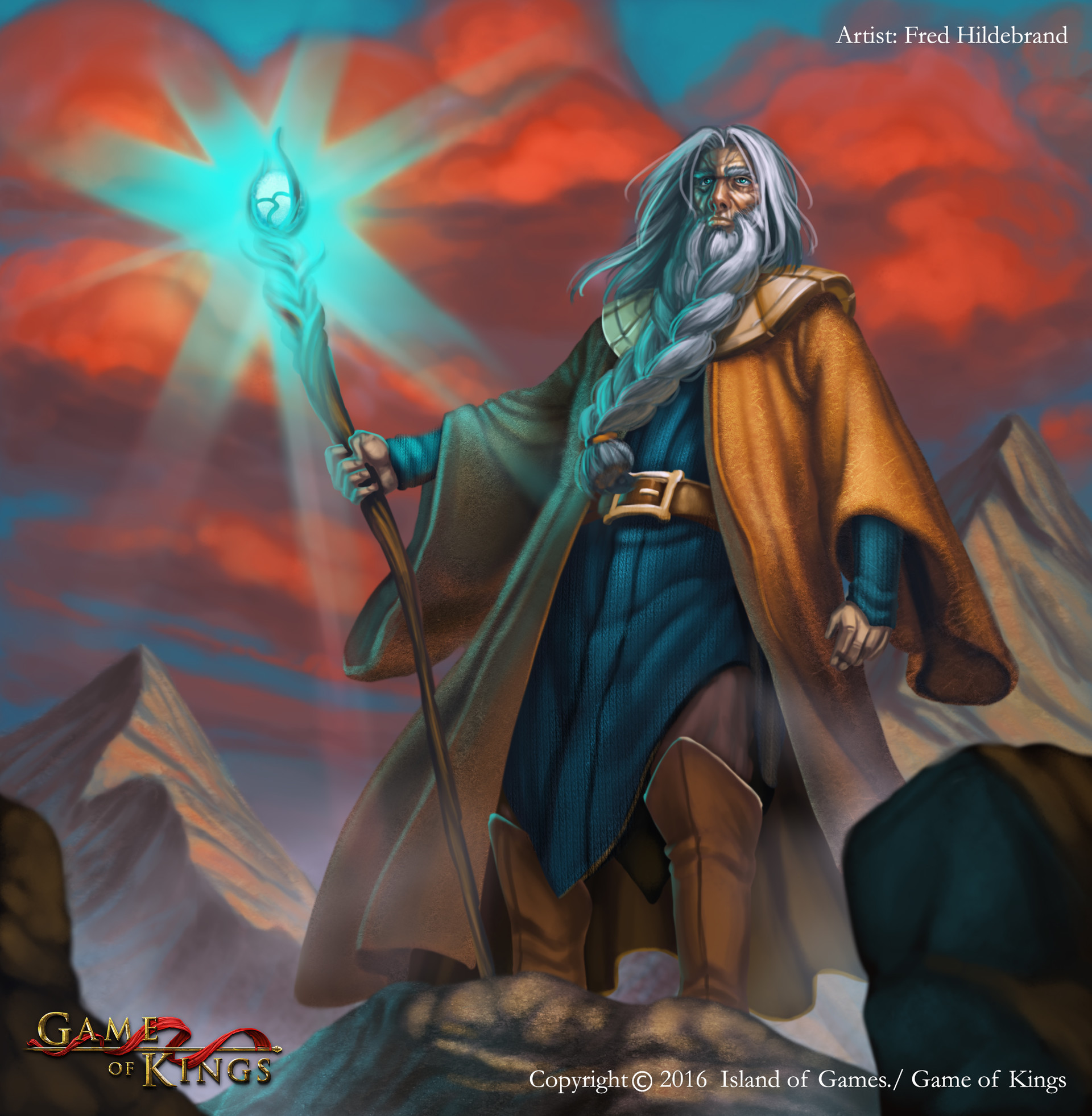 ArtStation - Emrys, The Greatest Wizard