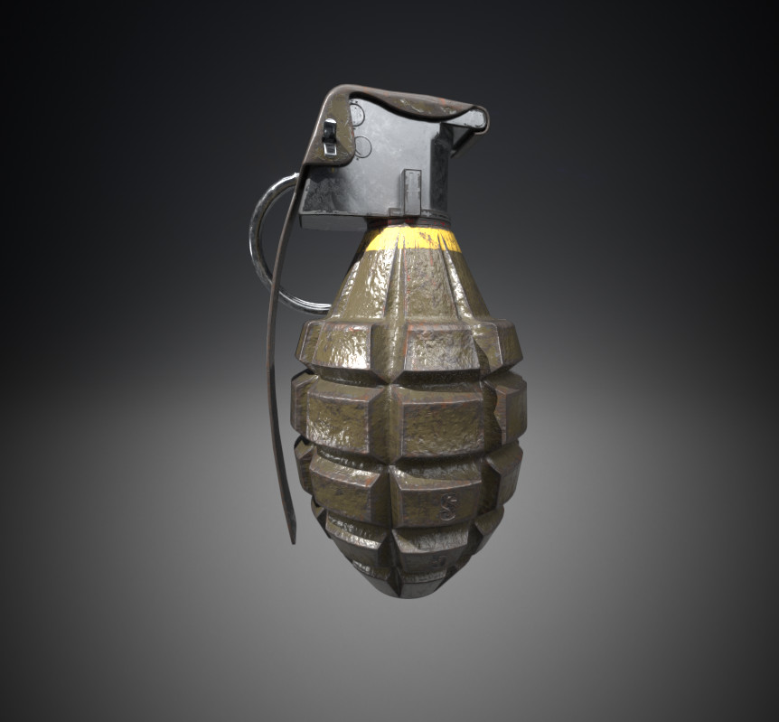 ArtStation - Simple Grenade