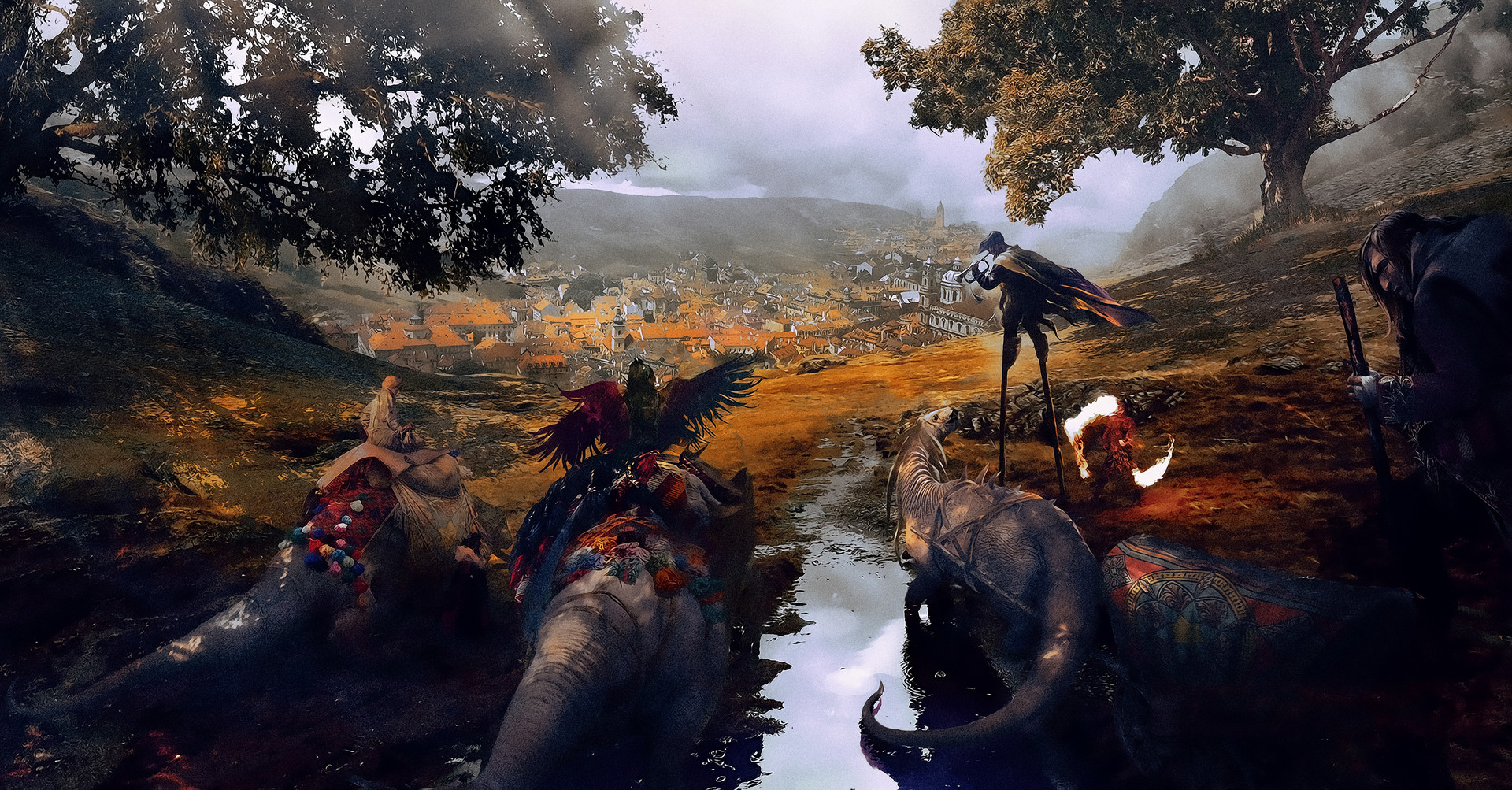 ArtStation - circus performers