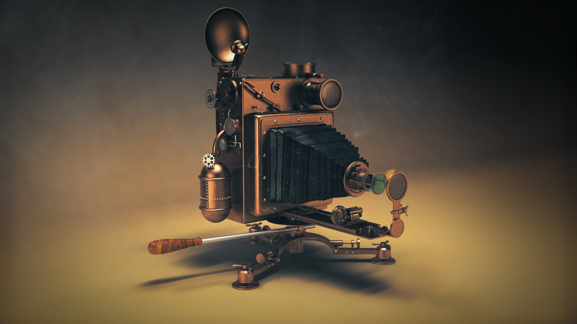 ArtStation - Steampunk Camera