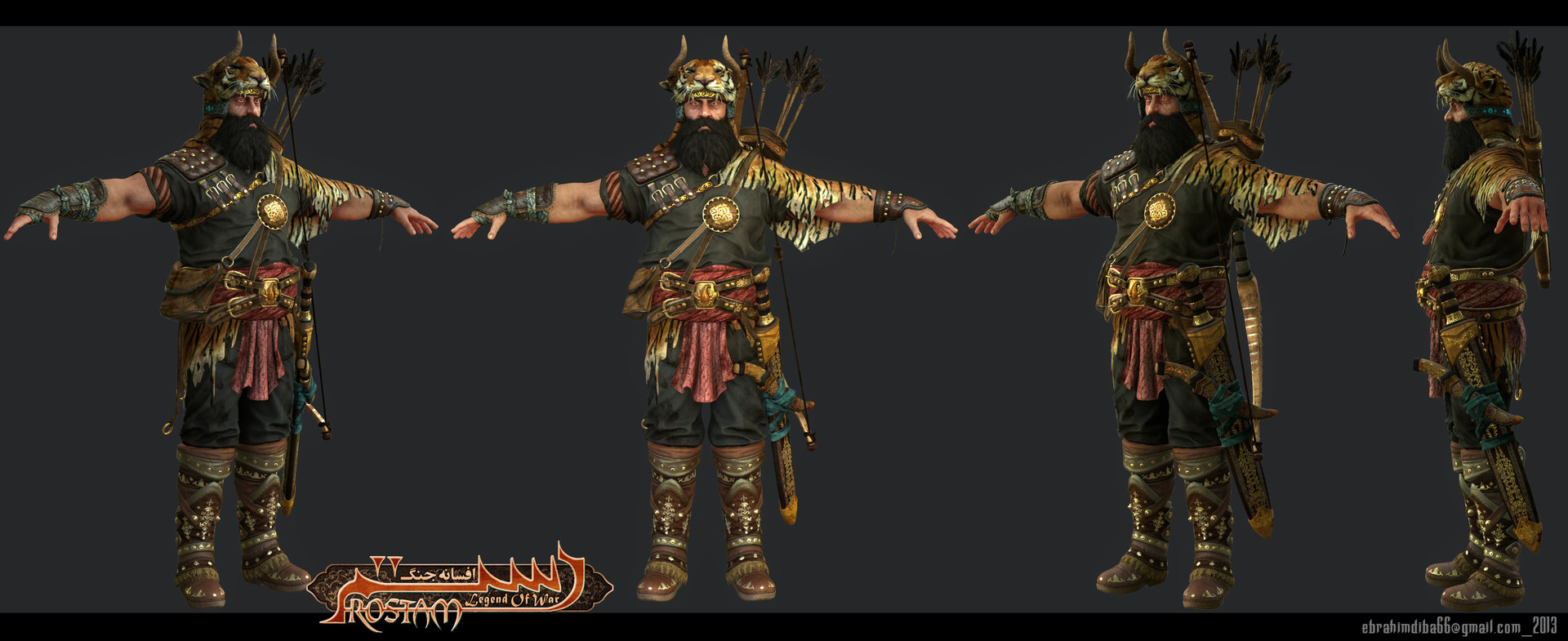 Ebrahim Diba - rostam_hero_2013