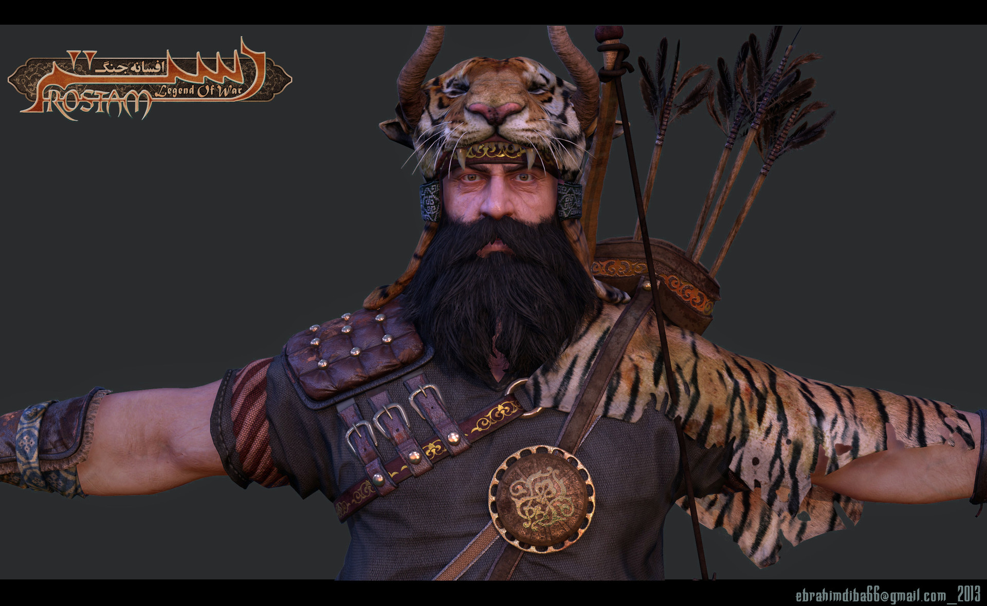 ArtStation - rostam_hero_2013