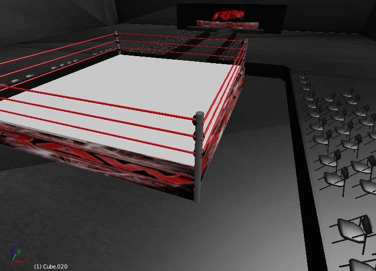 ArtStation - WWE RAW ARENA