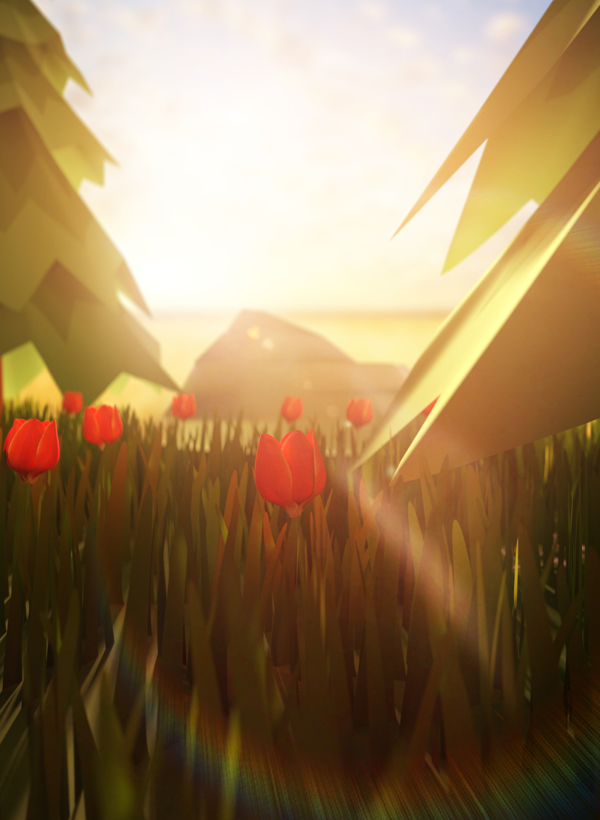 ArtStation - Tulips' glade