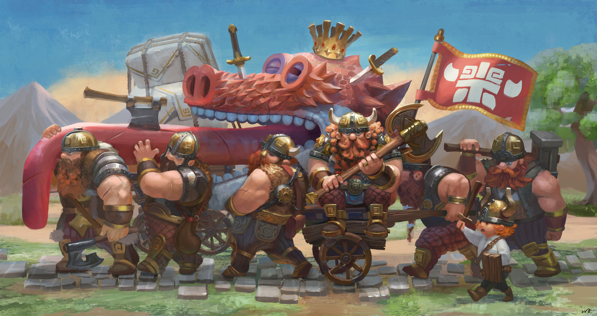 ArtStation - Dwarfs