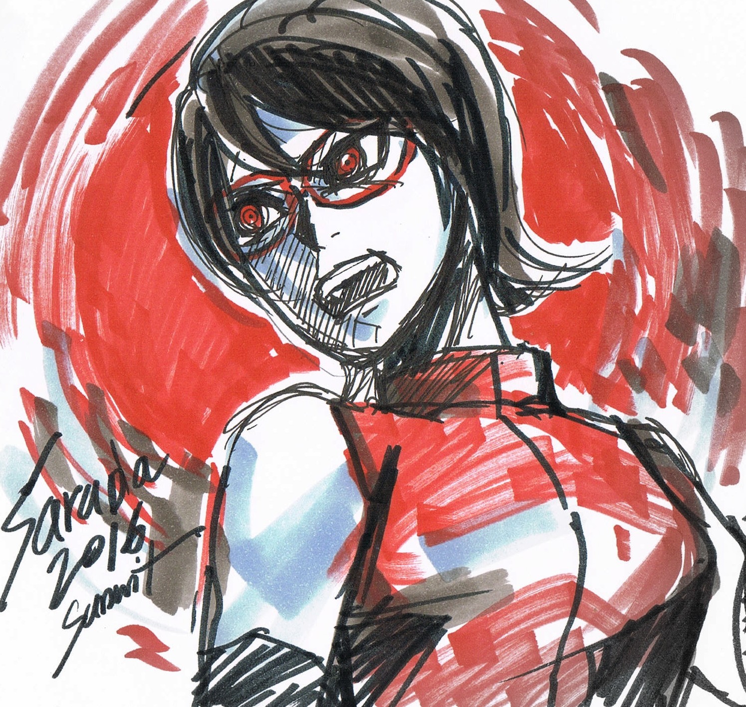 ArtStation - 02/Sarada Uchiha