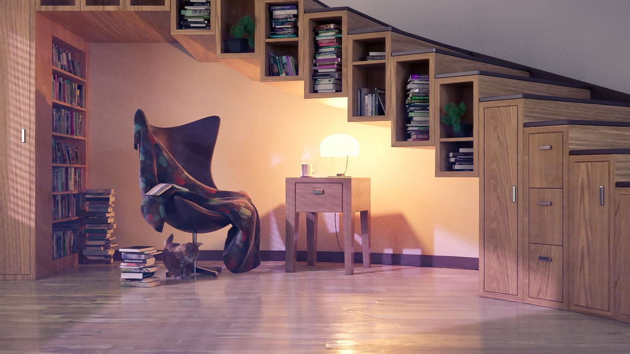 ArtStation - The Reading Room