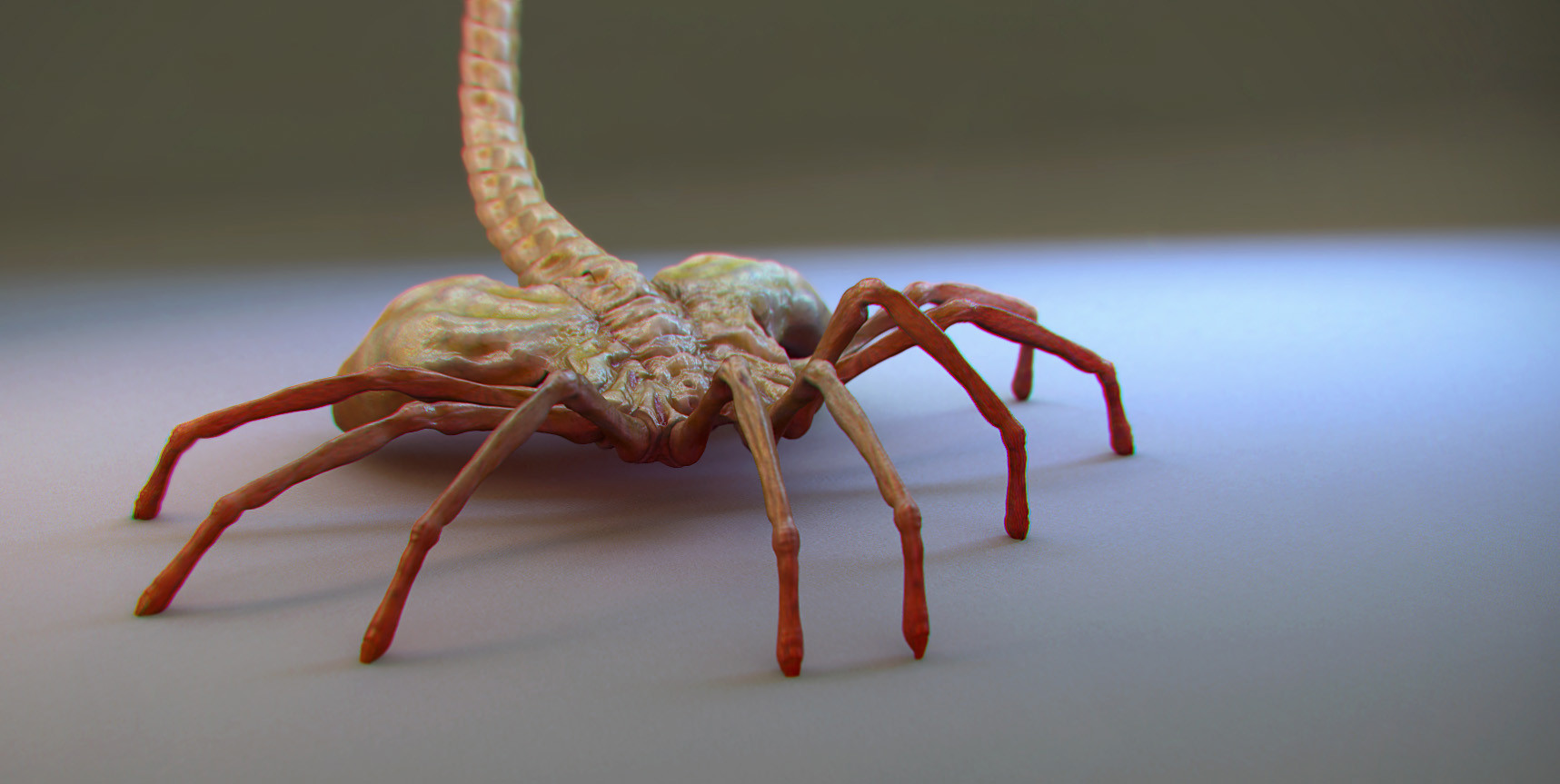 ArtStation - FaceHugger Tribute