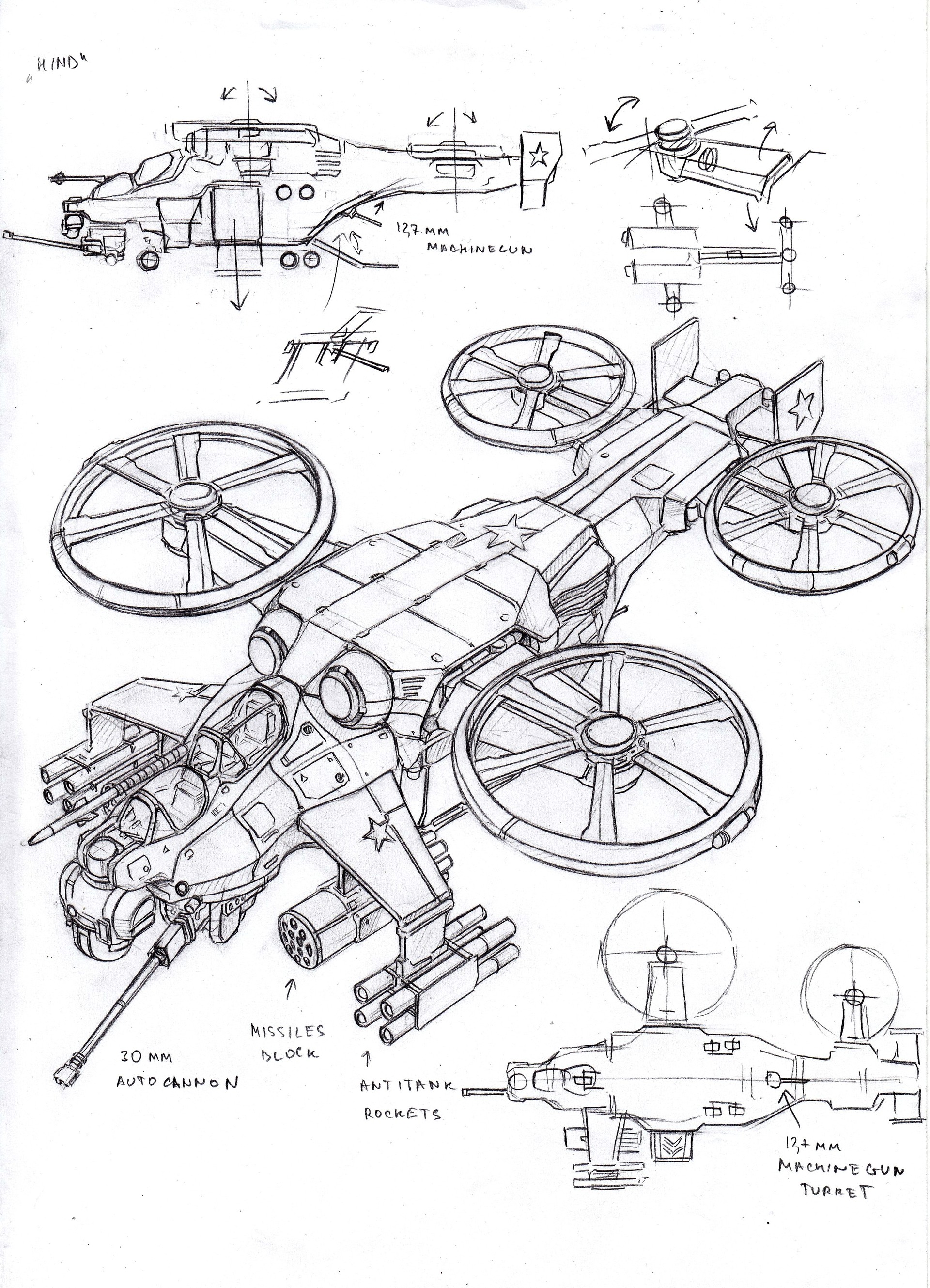 ArtStation - UC VTOL Aircraft, Vasily Khazykov