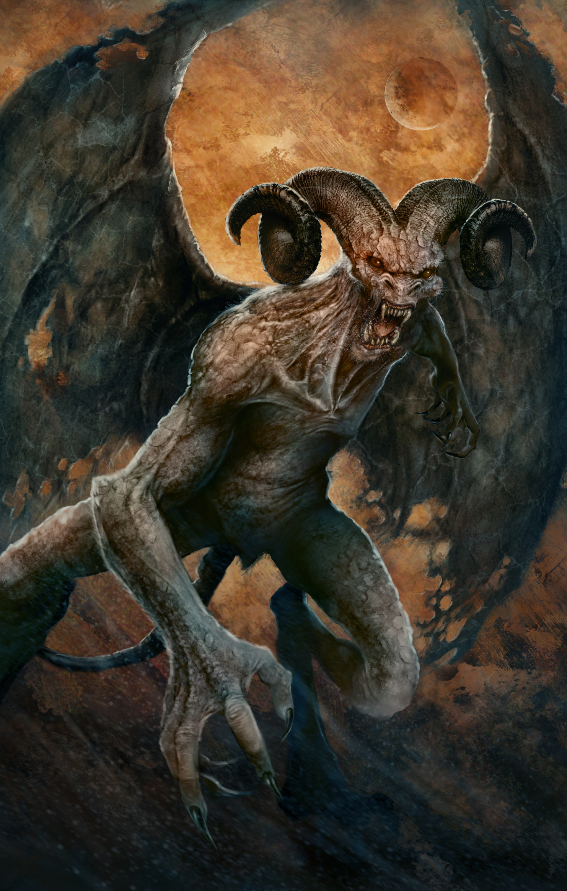 Ghorell, cover by Carlos Villas : r/ImaginaryDemons