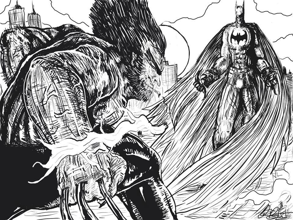 ArtStation - Batman Vs Wolverine