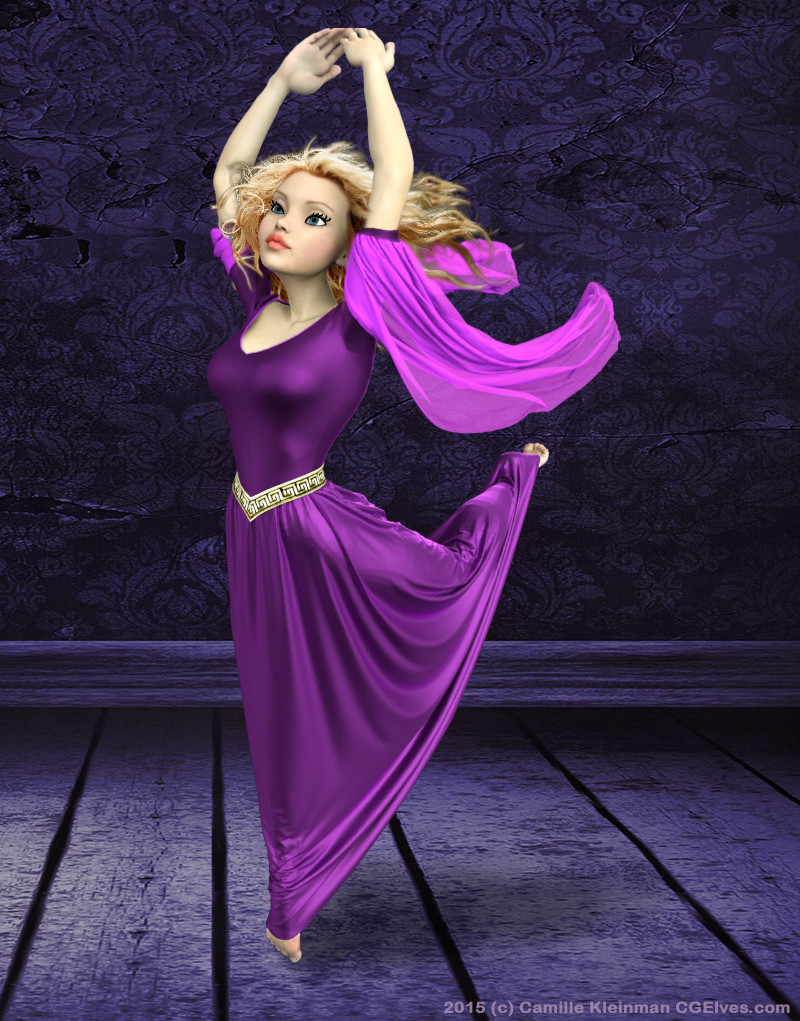 Camille Kleinman - Marvelous Designer Dress Tutorial for 3D World Issue 205