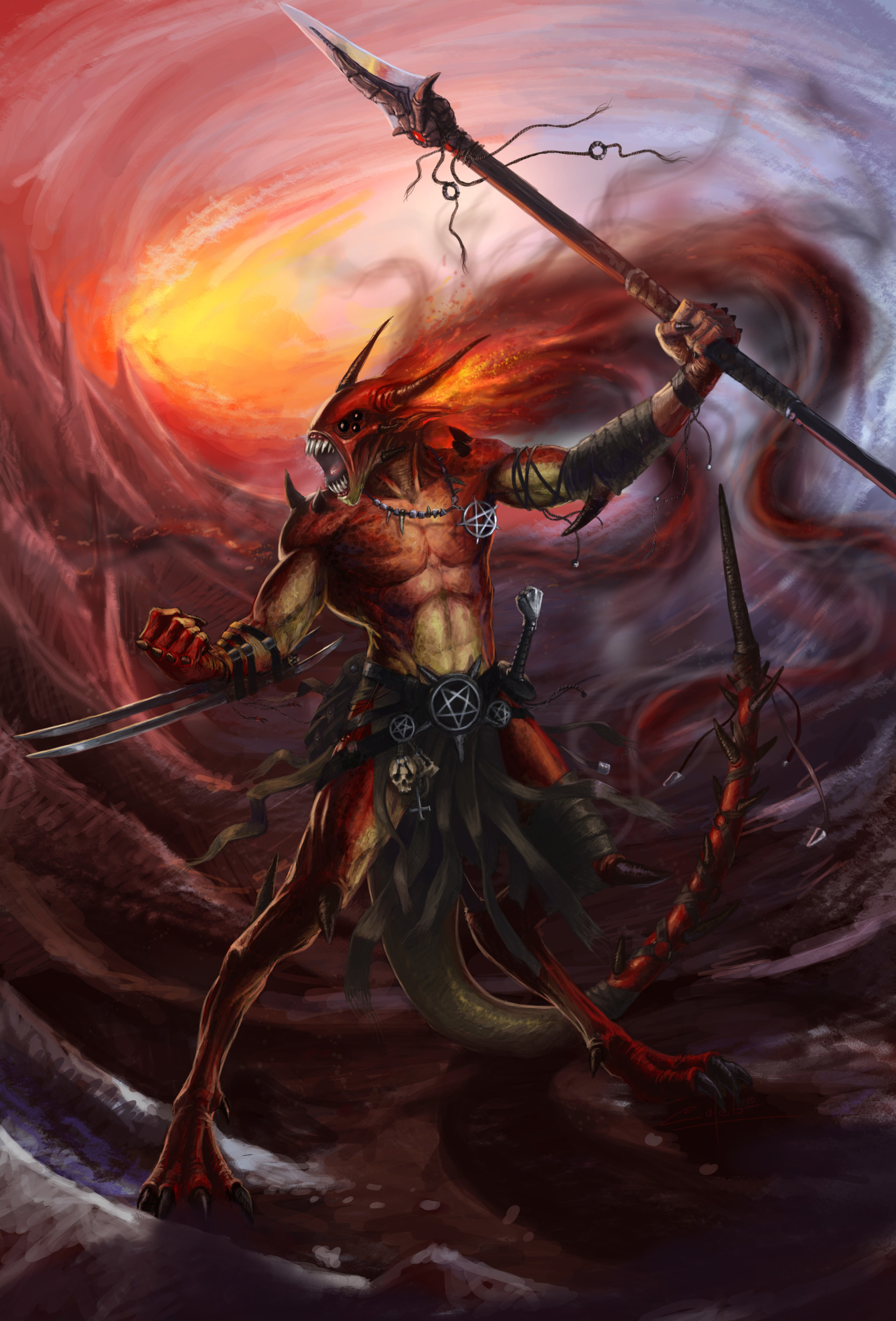 ArtStation - Demon Hunter