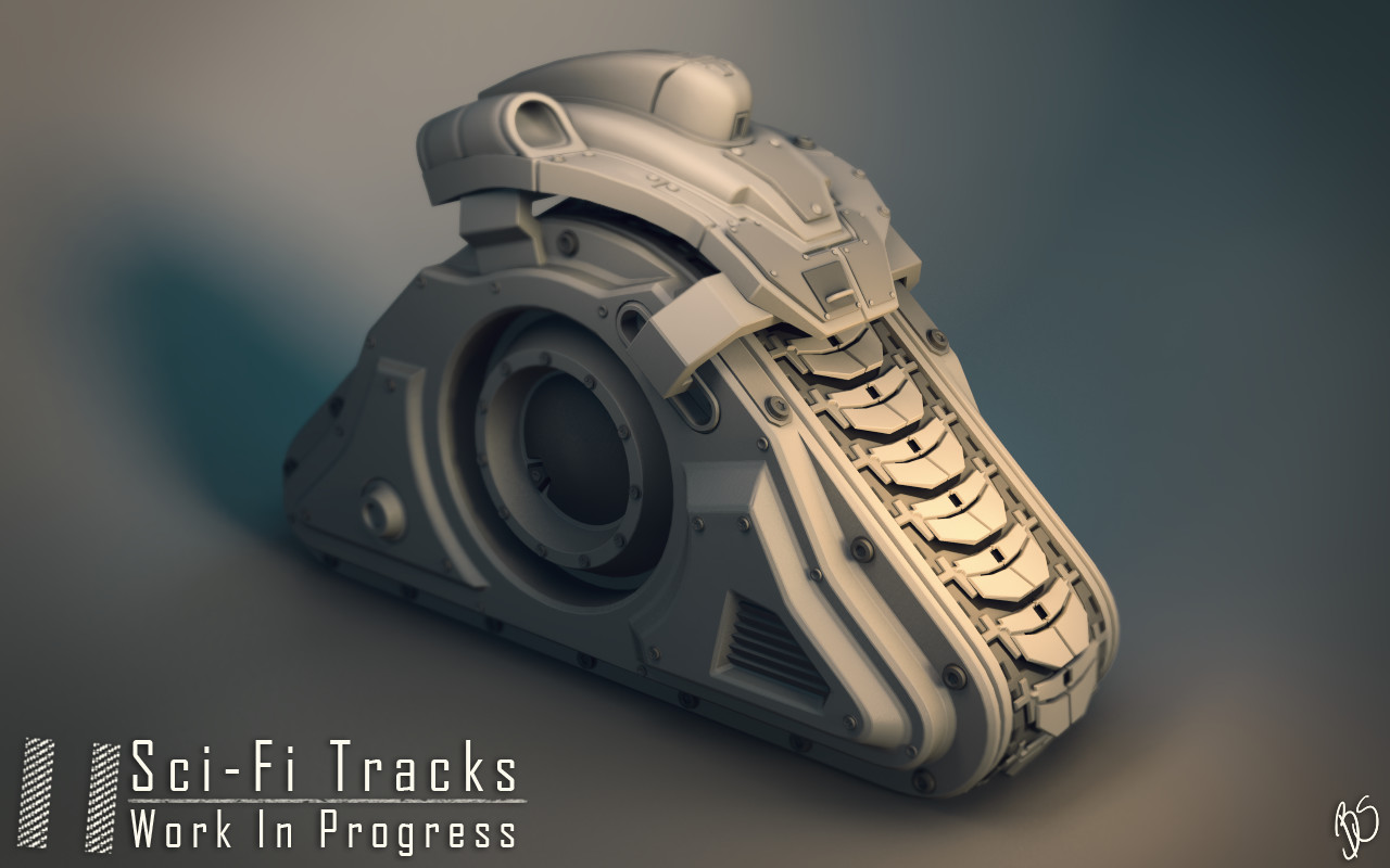 ArtStation - Sci - Fi Tracks 1