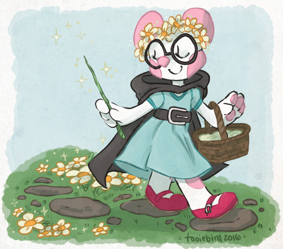 ArtStation - Flower Witch Mimi