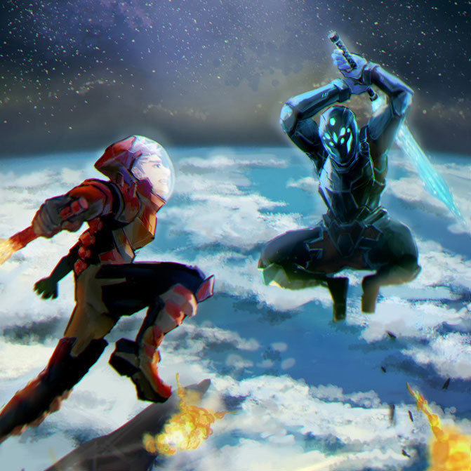 ArtStation - Space Battle