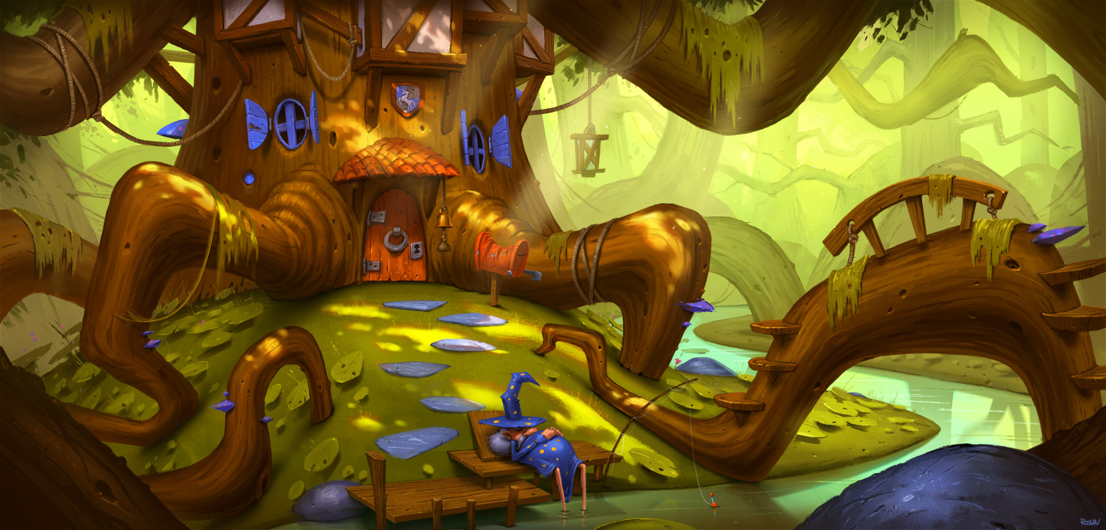 ArtStation - Wizard House
