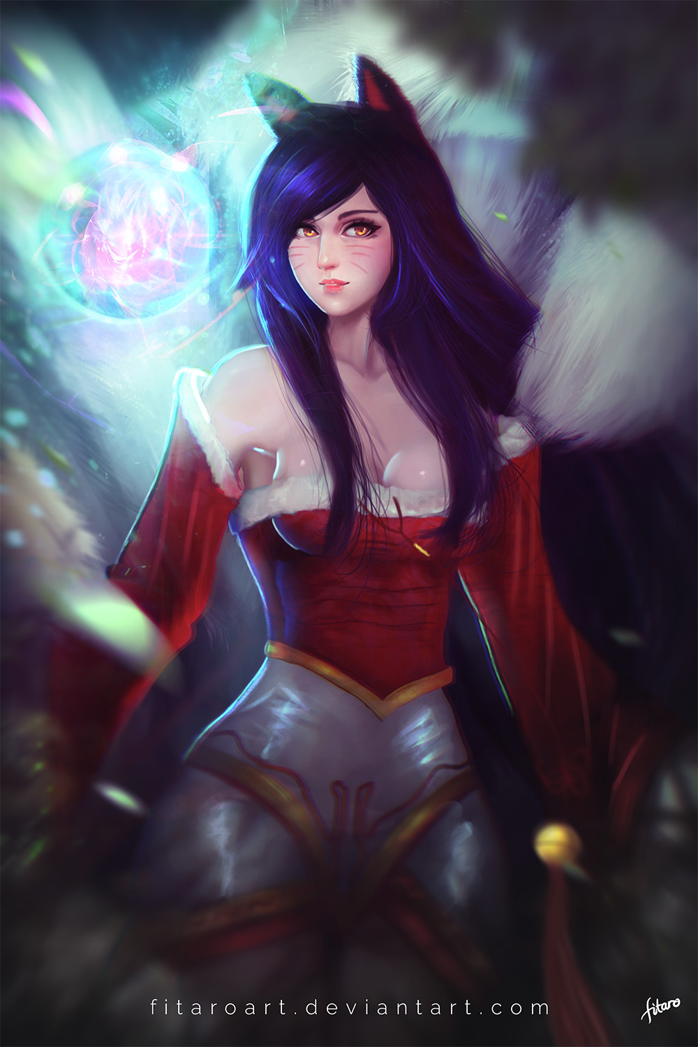 ArtStation - Ahri from League of Legends