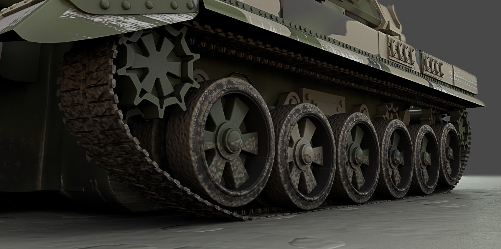 Robert J Santiago - Russian Tank