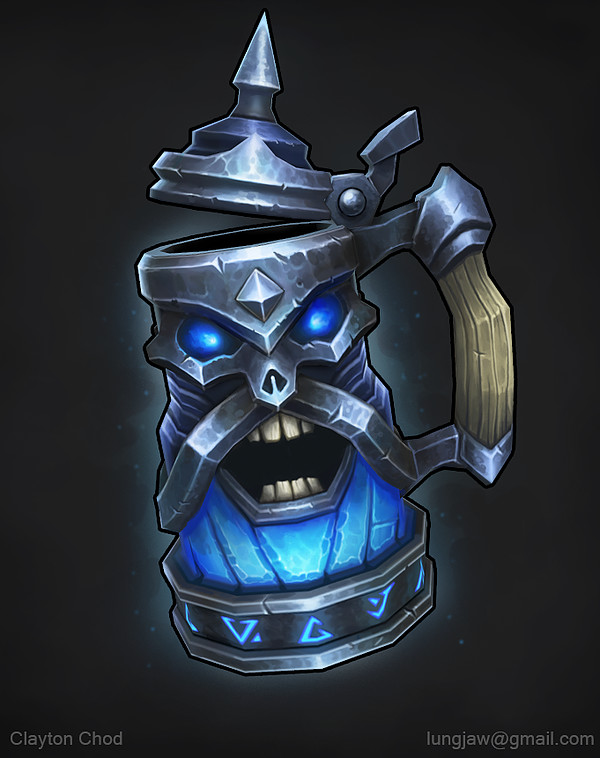 ArtStation - Dwarven Deathknight Tankard - Marmoset Viewer
