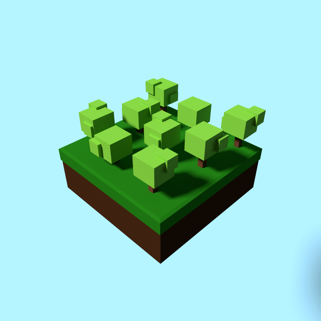 ArtStation - MInecraft style