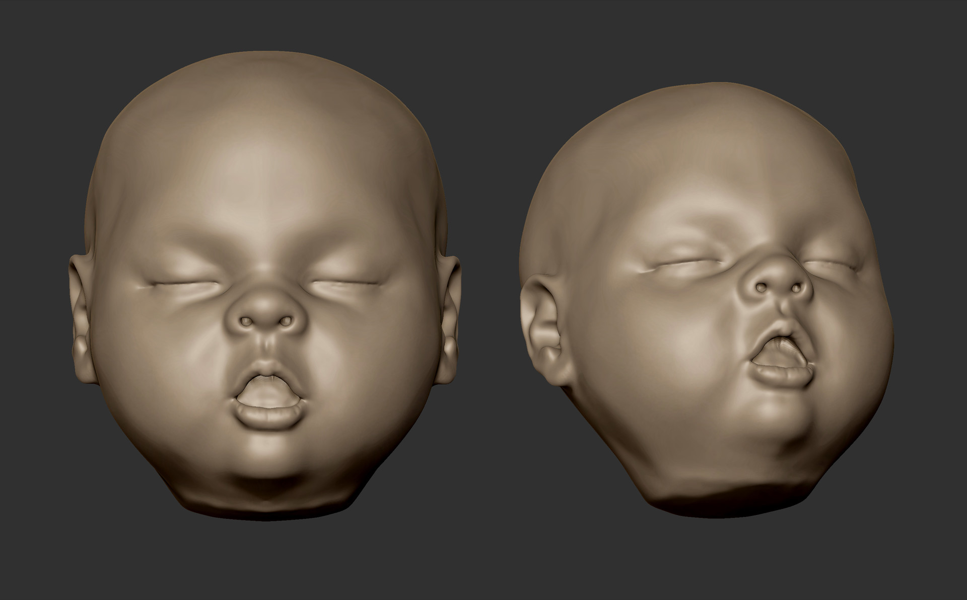 ArtStation - baby model for print