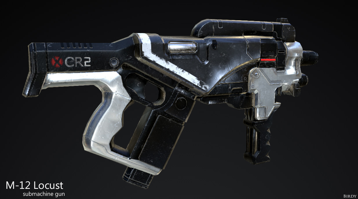 ArtStation - Submachinegun