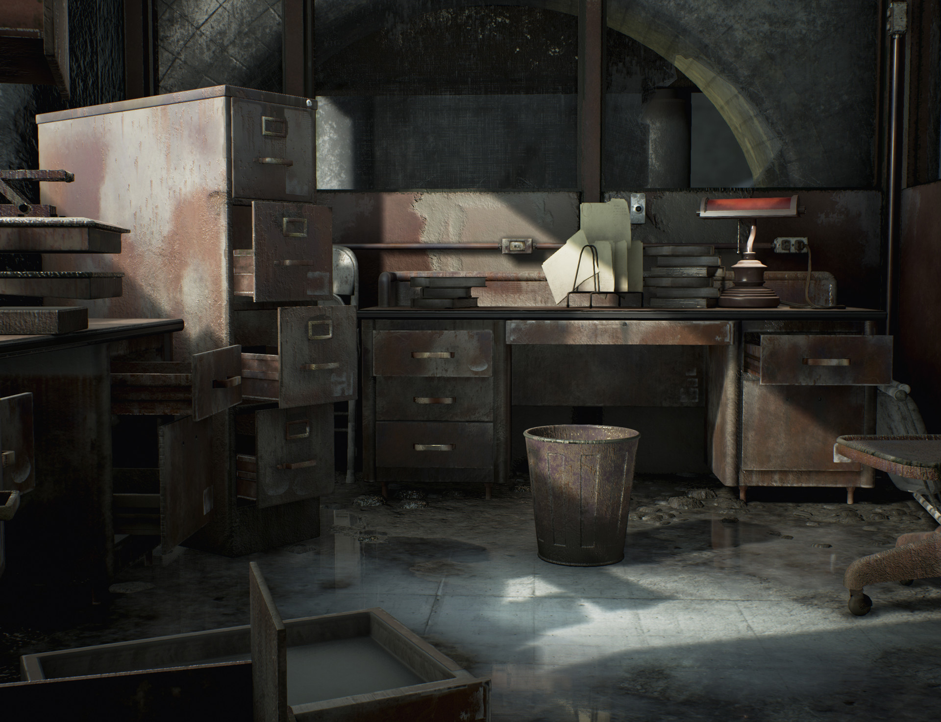 Ernesto Becerra - Abandoned Office