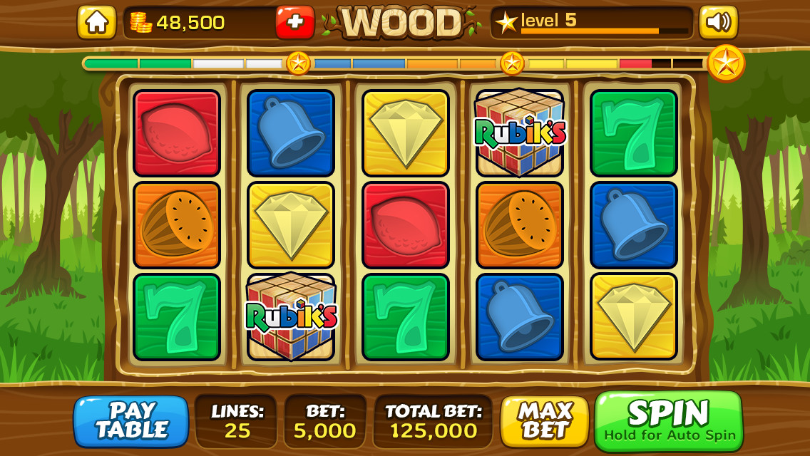 ArtStation - Rubiks Slots Game Concept 2