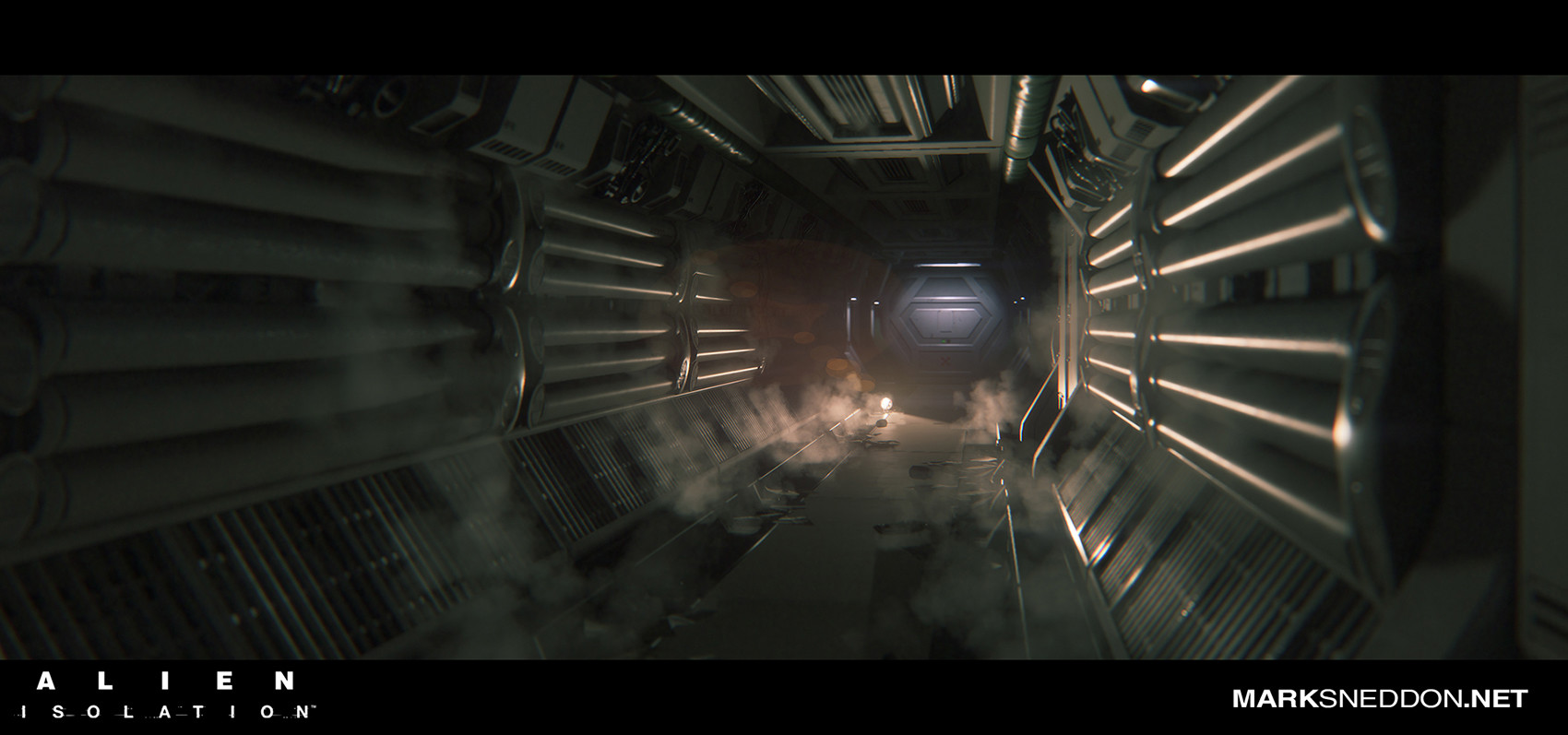 ArtStation - Alien: Isolation - Reoperation (DLC Map)