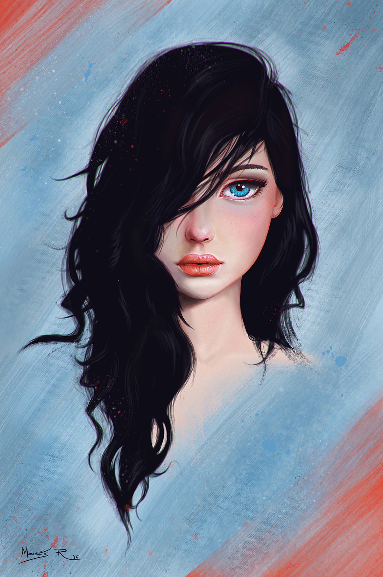 ArtStation - Color portrait