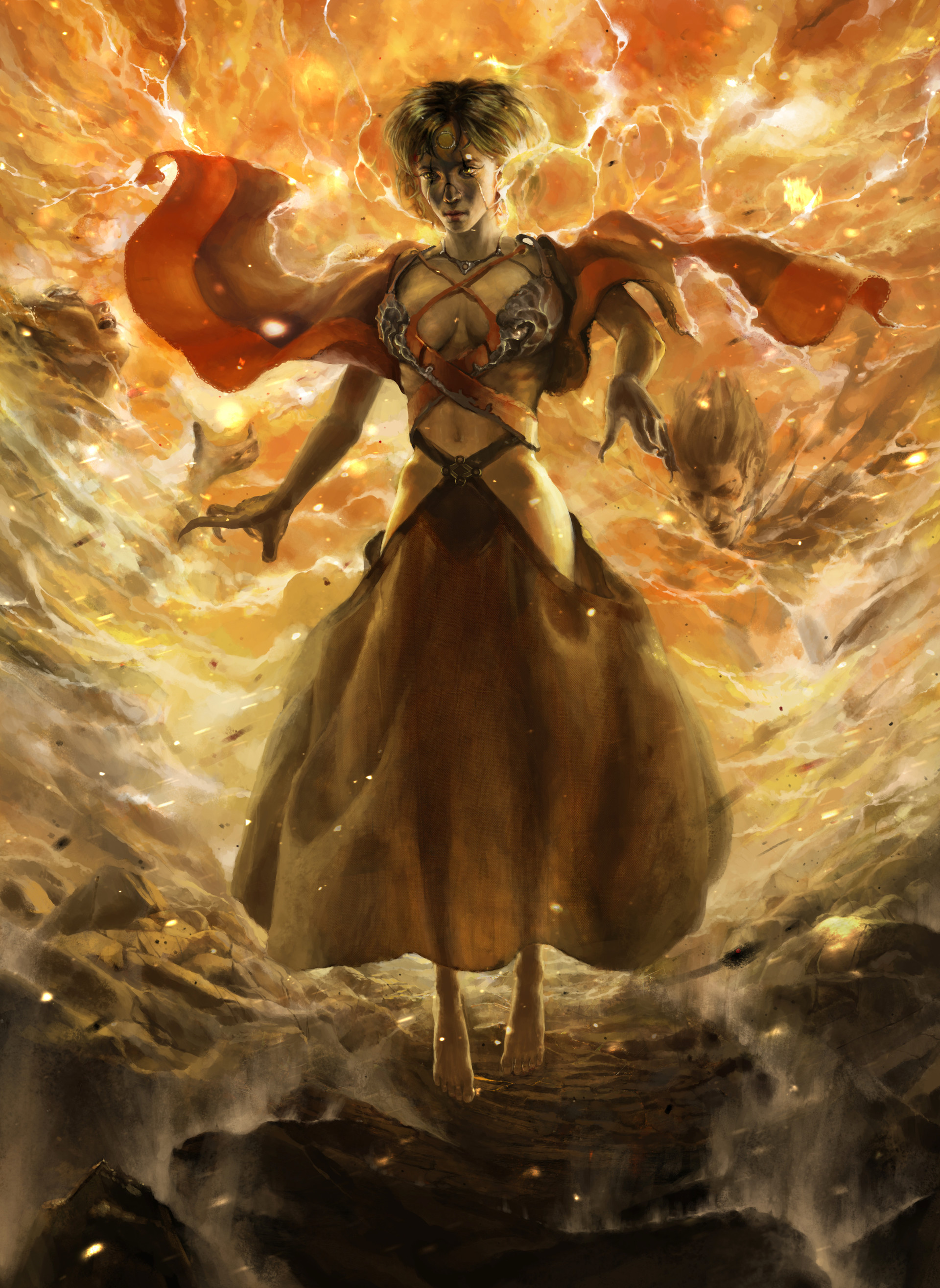ArtStation - Queen of Flame
